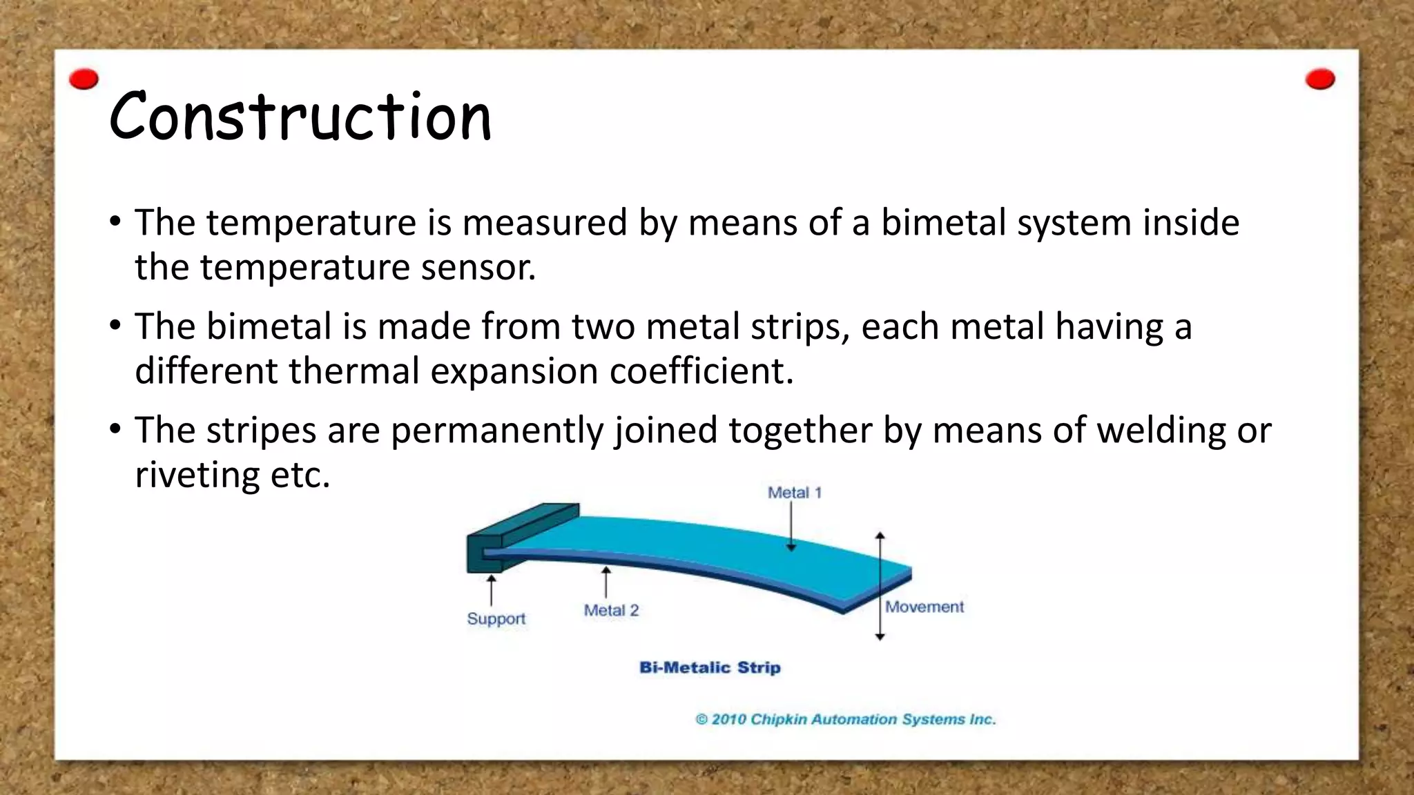 Bimetallic strip thermometer | PPTX