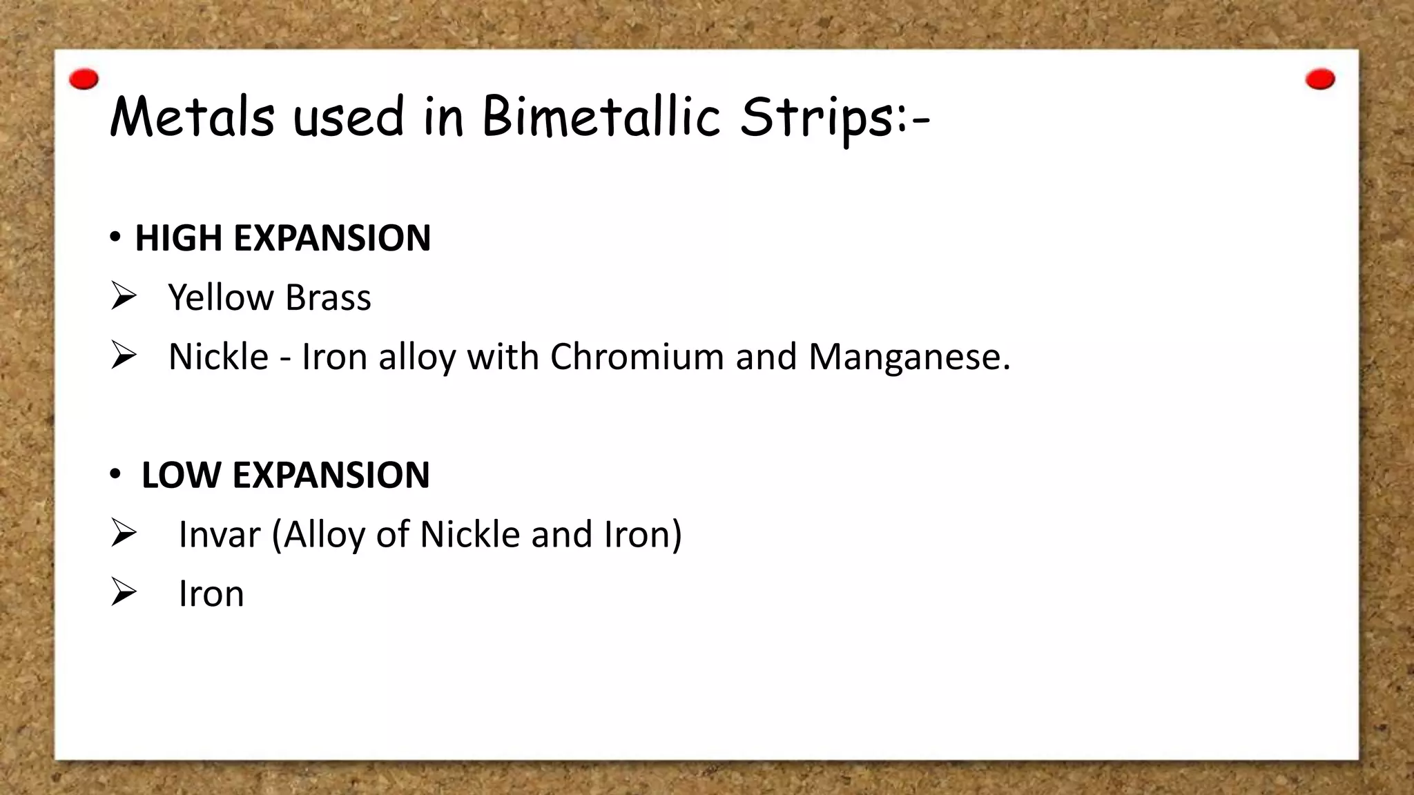 Bimetallic strip thermometer | PPTX