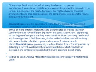 Bimetal strips | PPT