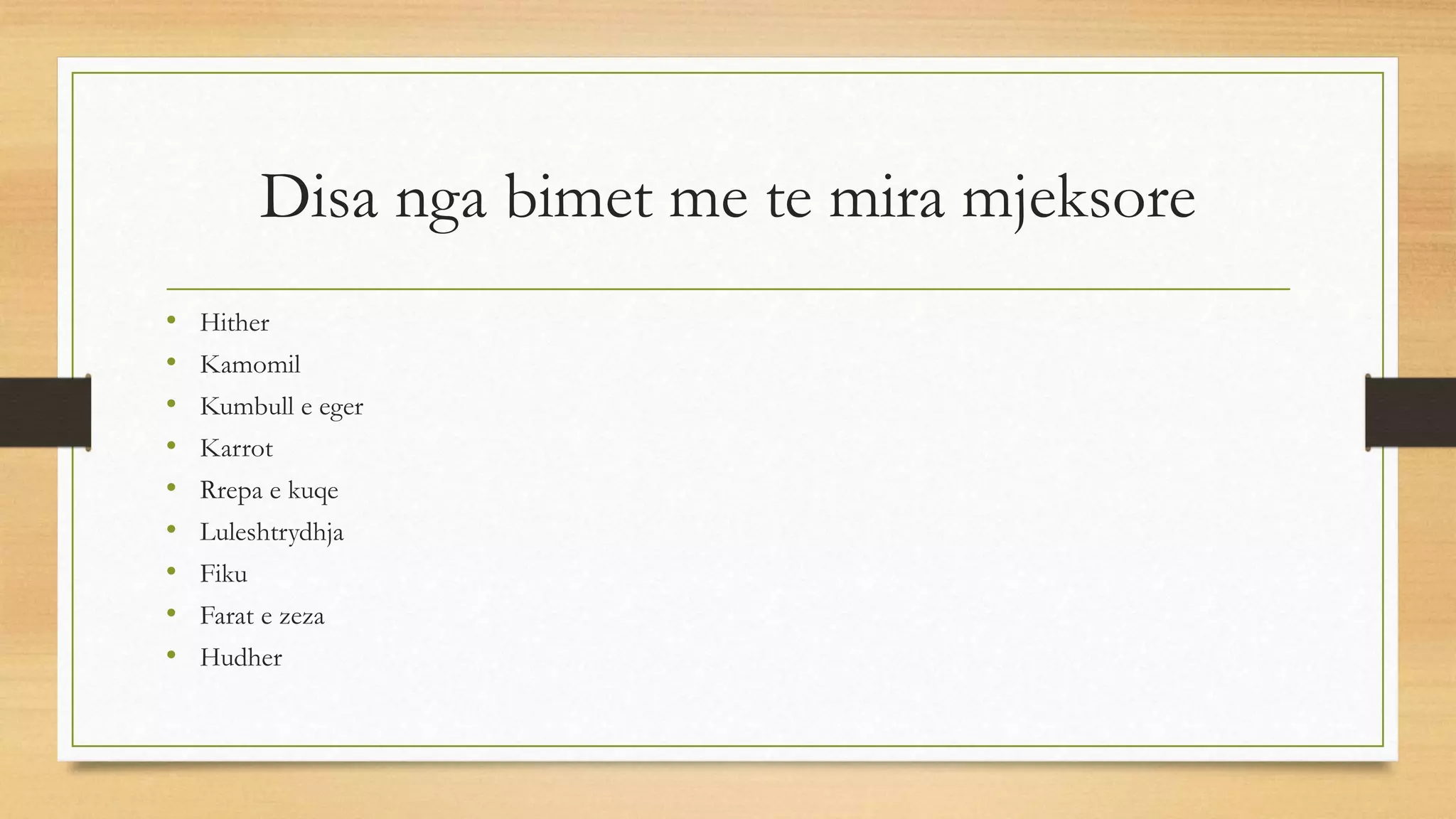 Bime te tjera mjeksore | PPTX