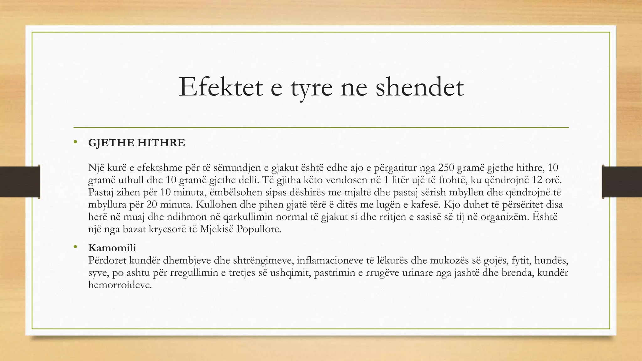 Bime te tjera mjeksore | PPTX