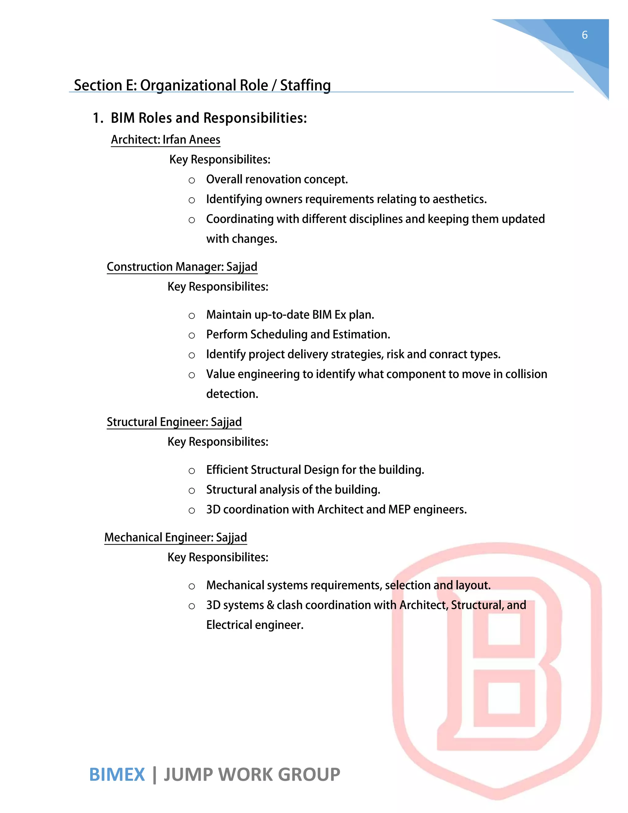 BIM Execution plan | PDF