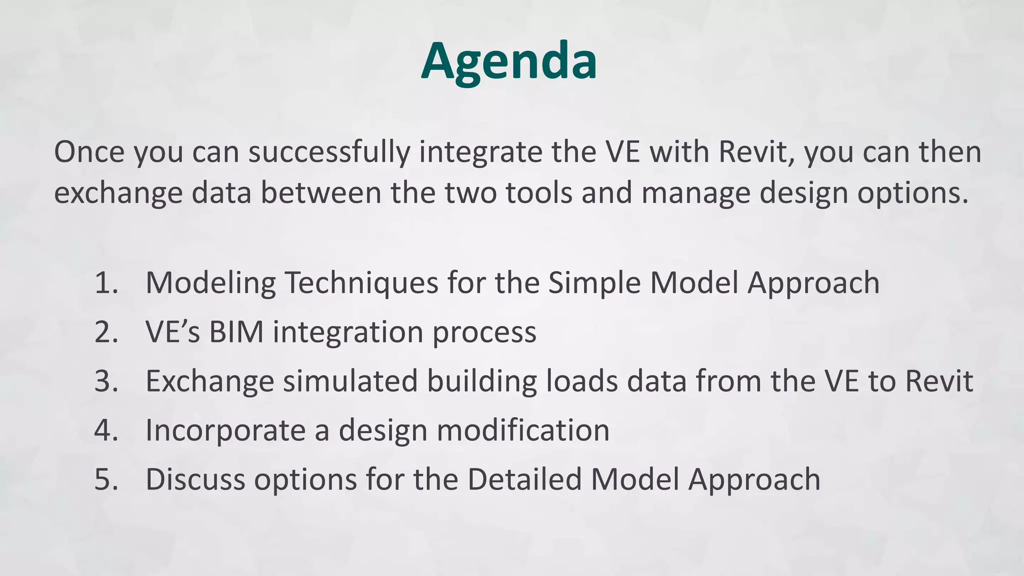 IES Faculty - Integration of IES with Revit | PPTX