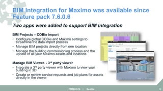 IBM BIM and Maximo: Values for Owners and Operators | PPTX