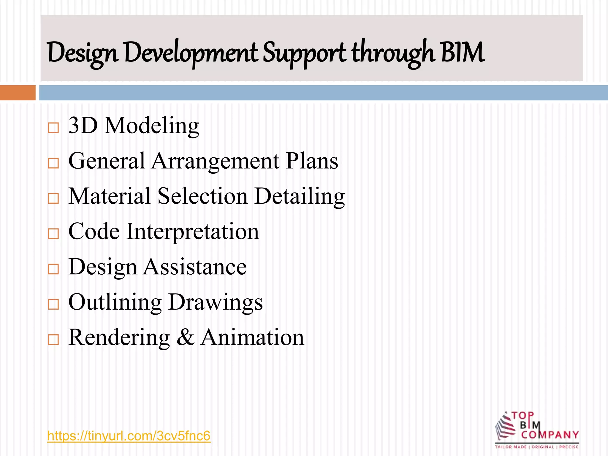 BIM for Rebar Shop Drawings & Reinforcement Detailing | PPTX