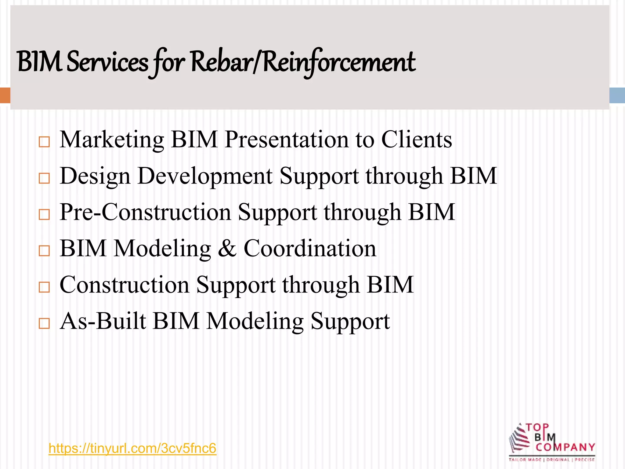 Bim For Rebar Shop Drawings And Reinforcement Detailing Pptx