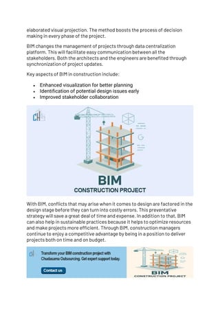 BIM in Construction Project Management: Boosting Efficiency | PDF