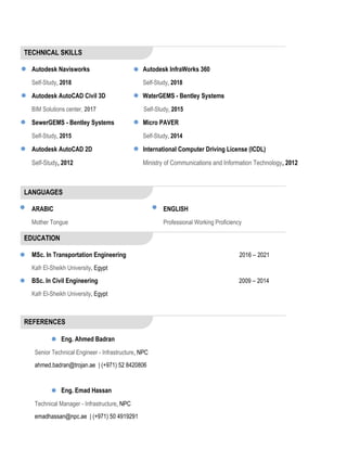 Mostafa Elshamy Resume | PDF
