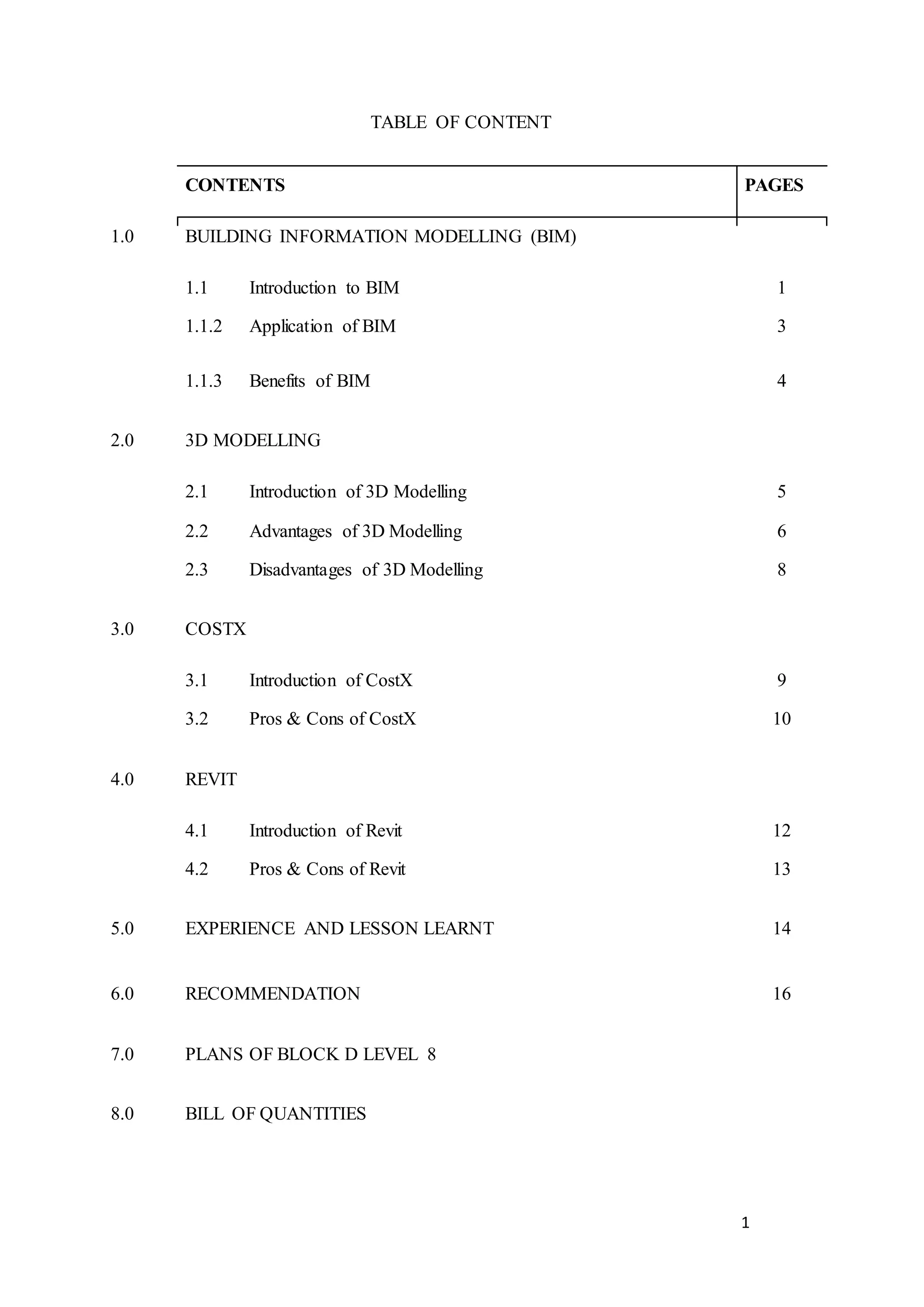 Building Services & Civil Engineering Quantities (M5) - (Group Assignment) - BIM | DOCX | 3-D ...