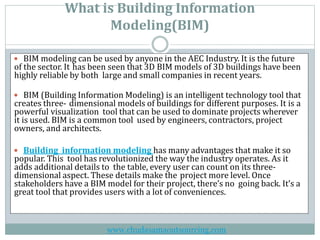 BIM Modeling In Detailed With Different Levels Of Details (LOD) | PPTX