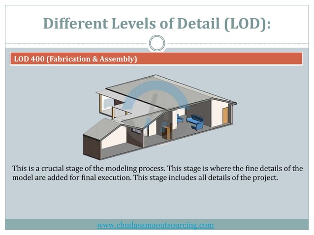BIM Modeling In Detailed With Different Levels Of Details (LOD) | PPTX ...