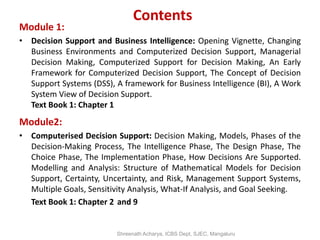 Business Intelligence Professional Elective | PPT