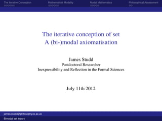 Bimodal set-theory-cambridge | PDF