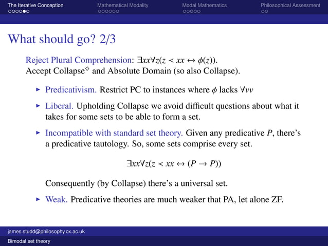 Bimodal set-theory-cambridge | PPT