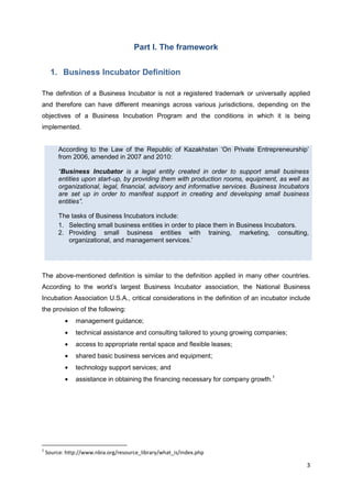 Tech Incubator Business Model | PDF