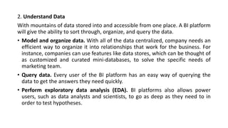 Business Intelligence Module 2 | PPTX