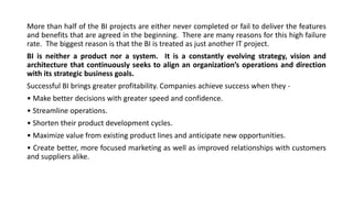 Business Intelligence Module 4 | PPTX