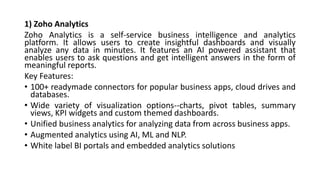 Business Intelligence Module 5 | PPTX