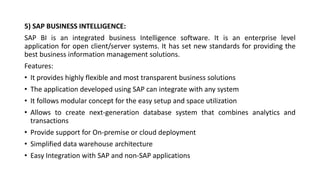 Business Intelligence Module 5 | PPTX