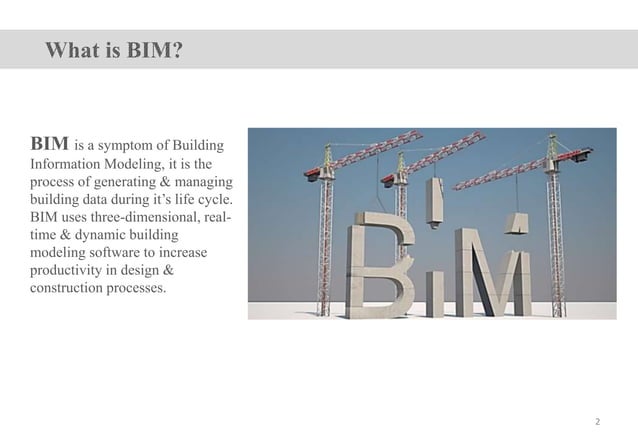 Bim overview | PPTX
