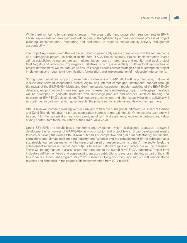 Bimp eaga-vision-2025 | PDF