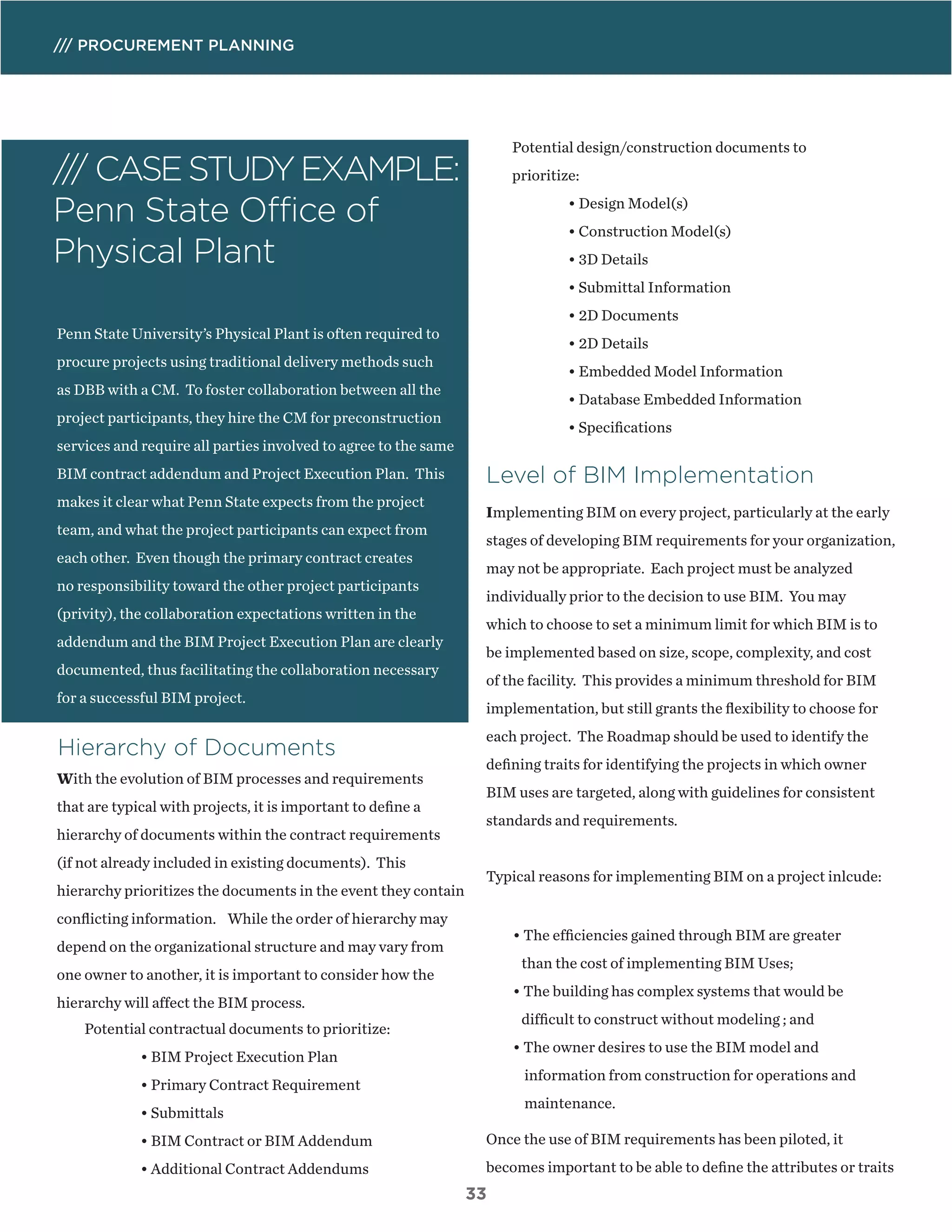 Bim planning guide_for_facility_owners-version_2.0 | PDF