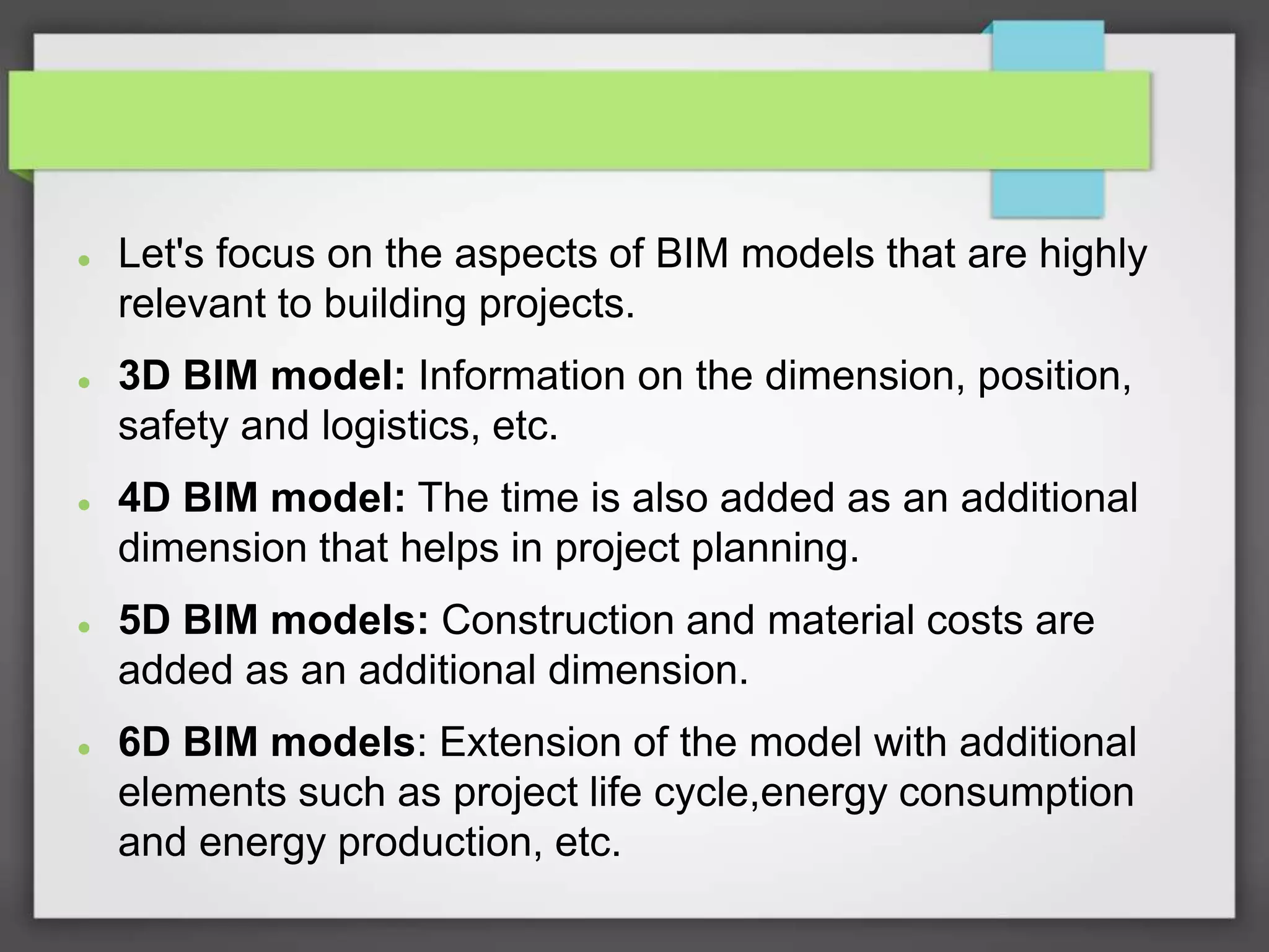 BIM ppt | PPTX