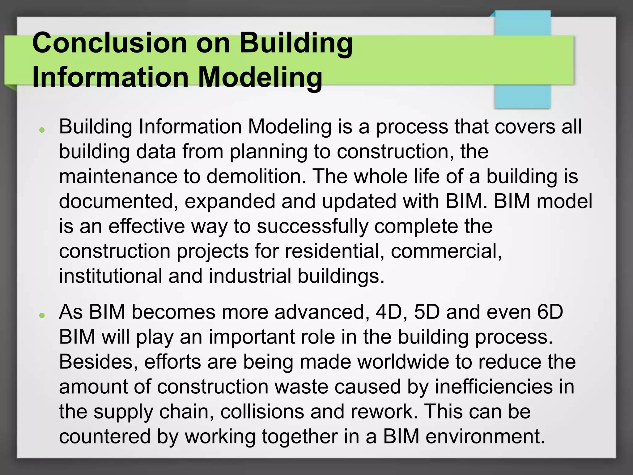 BIM ppt | PPTX