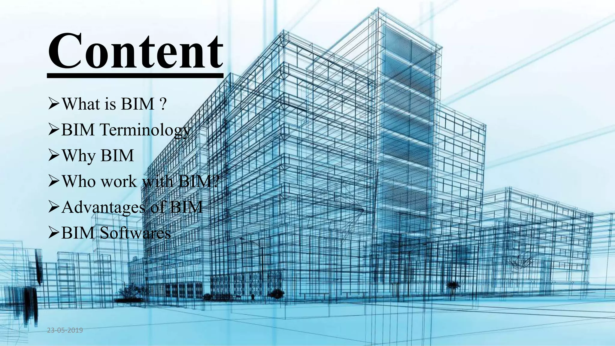 Bim presentation | PPTX | Civil Engineering Industry | Industries