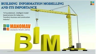 Bim presentation | PPTX | Civil Engineering Industry | Industries