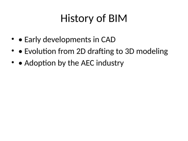 Building Information Modeling Presentation Pptx