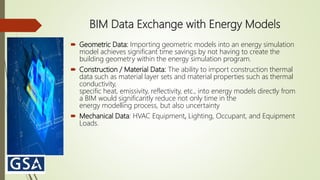 bim & energy analysis | PPTX