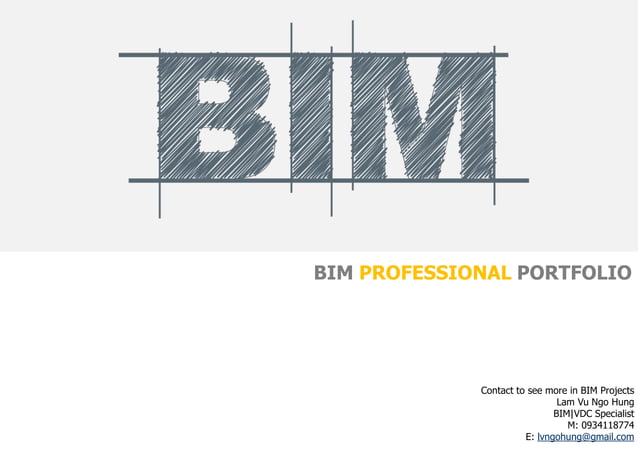 BIM Professional Portfolio LAM VU NGO HUNG | PDF
