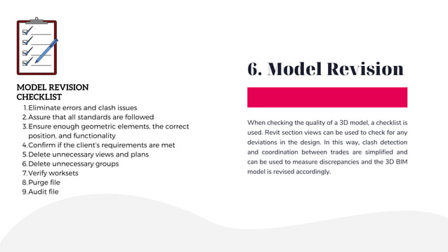 BIM Quality Assurance & Validation Checklist | BIM QA/QC | PDF