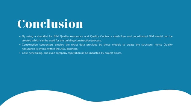 BIM Quality Assurance & Validation Checklist | BIM QA/QC | PDF