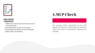 BIM Quality Assurance & Validation Checklist | BIM QA/QC | PDF