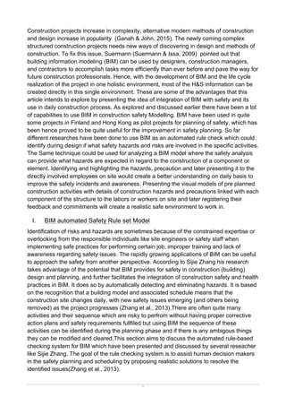 BIM & Safety | PDF