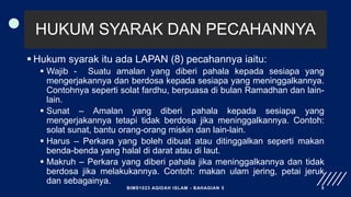 BIMS1023 Aqidah Islam- Bahagian 5 | PPTX