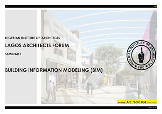 BIM: An Introduction | PDF