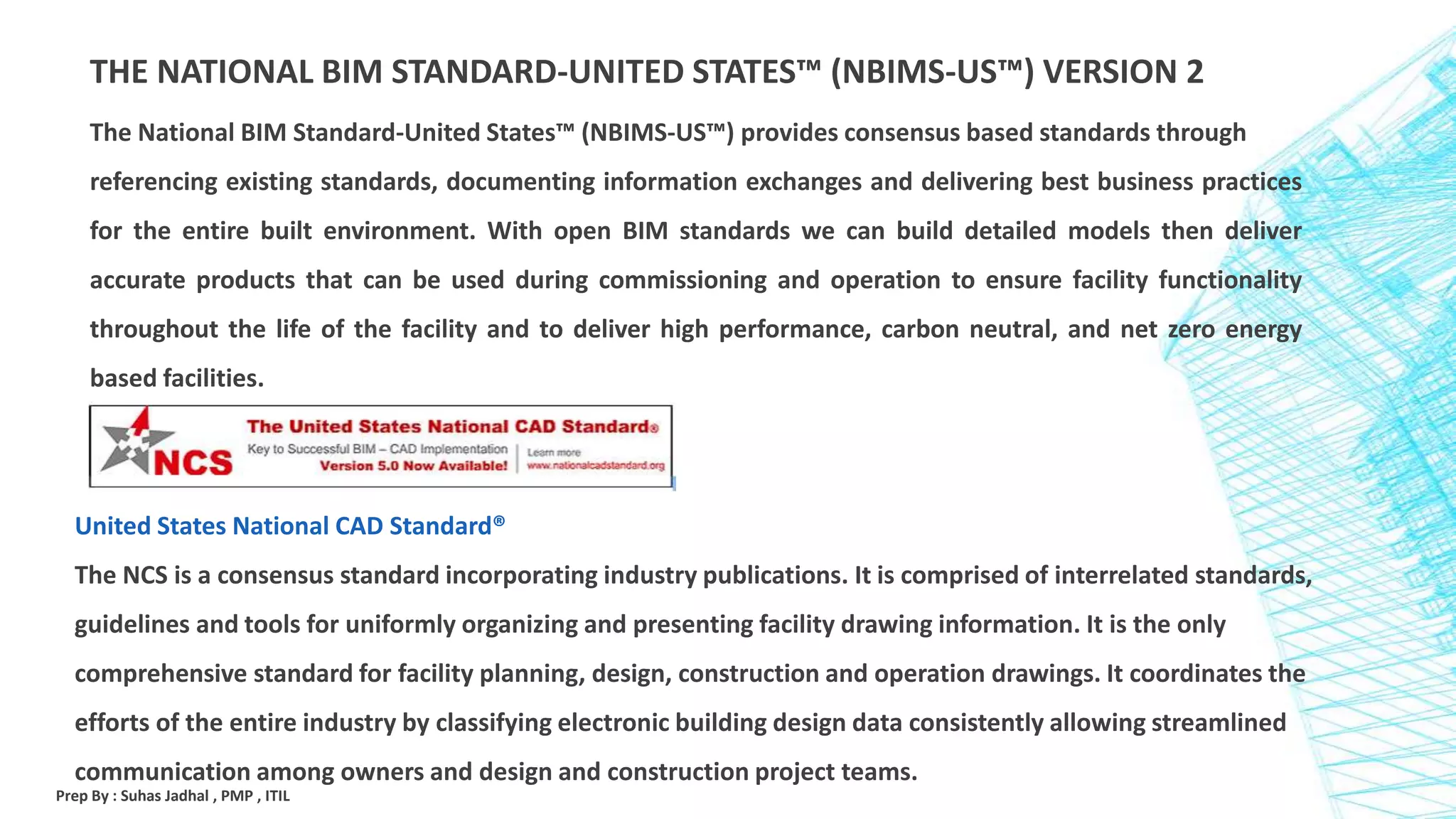 BIM Standard's and Deployment Plan Overview | PPSX