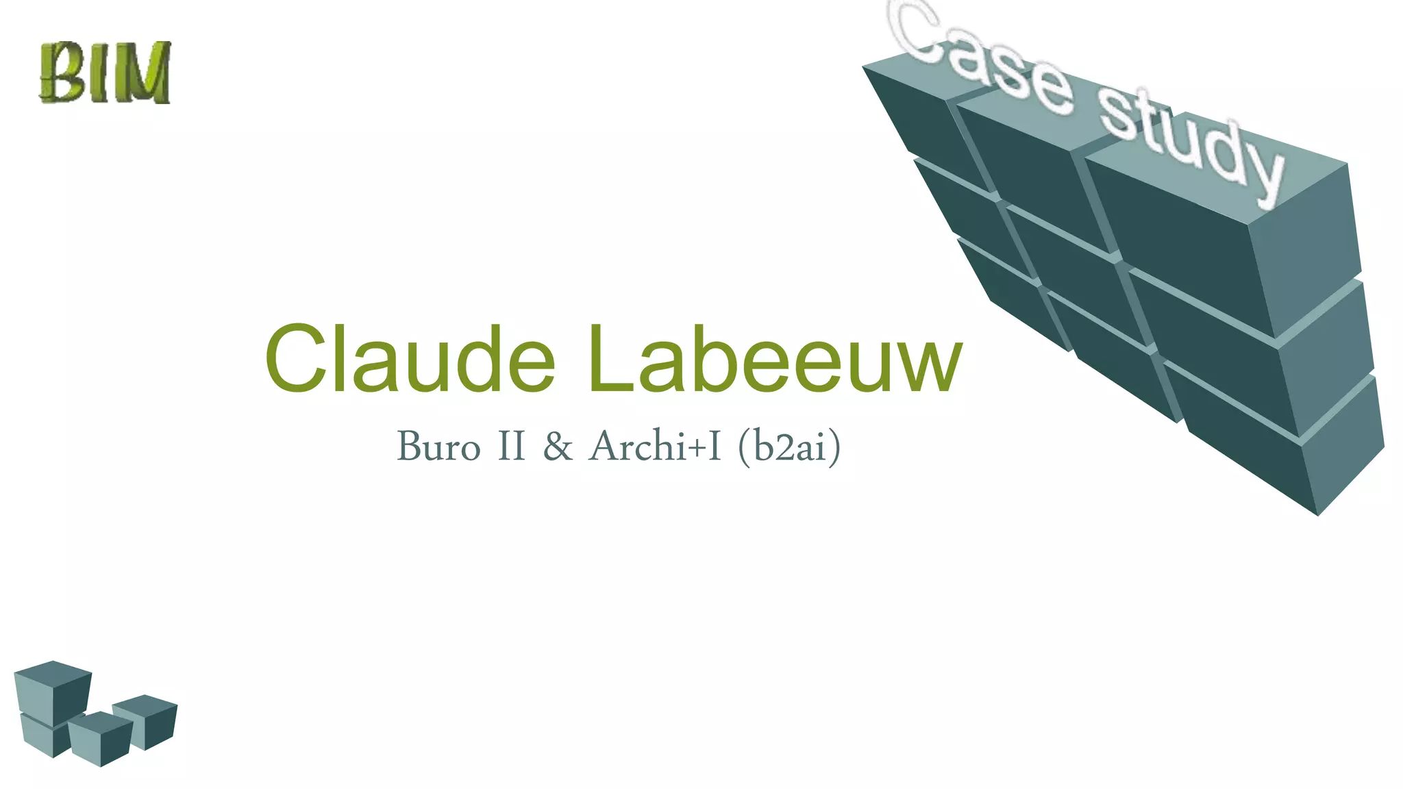 BIM status report 2016 - BIM use cases | PPT