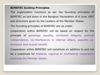 Bay of Bengal Initiative for Multi-Sectoral Technical and Economic ...