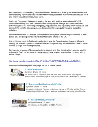 BIMStorm CandyGram | PDF