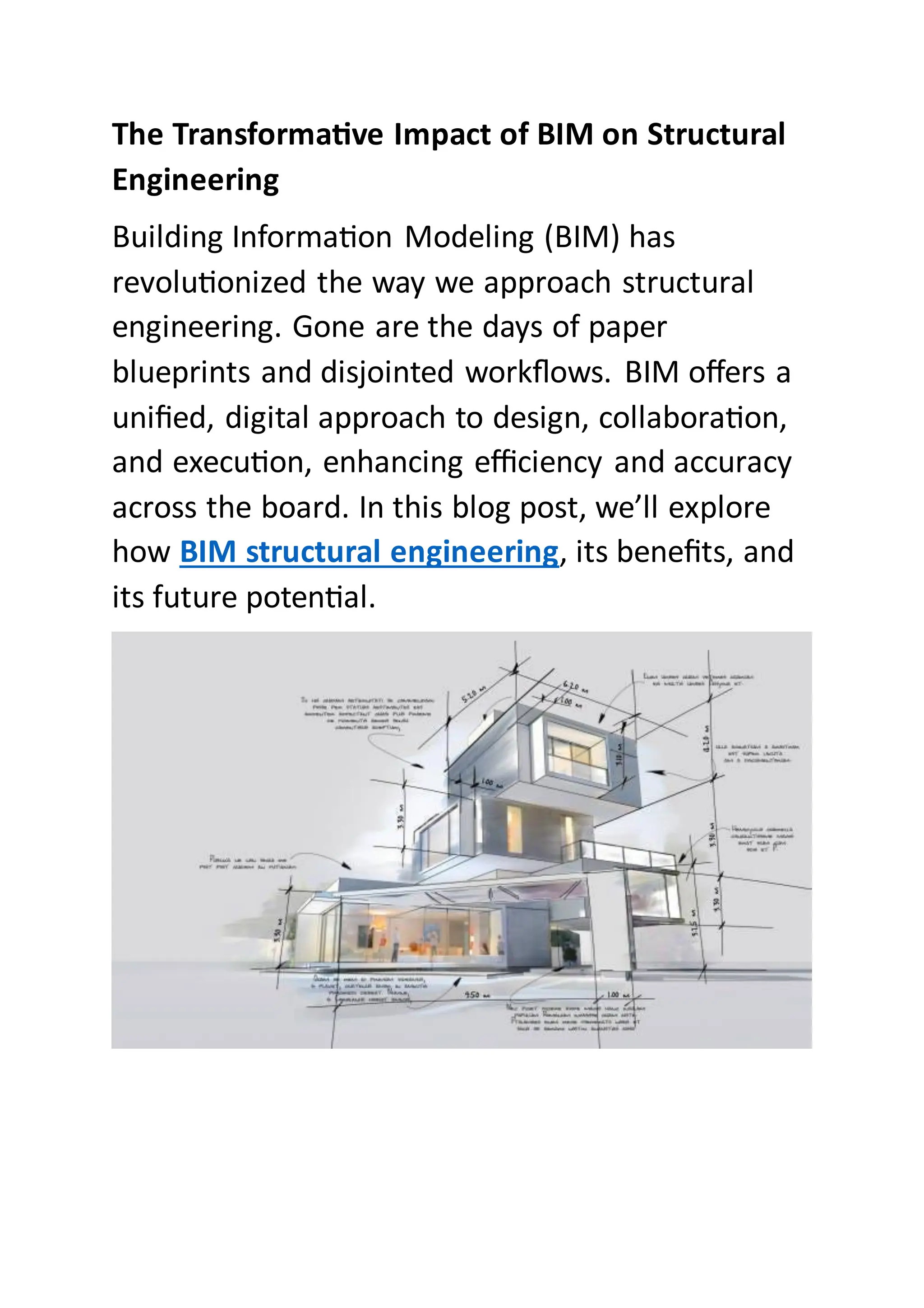 The Transformative Impact of BIM on Structural Engineering | PDF