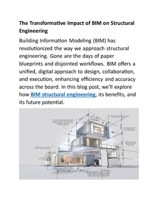 The Transformative Impact of BIM on Structural Engineering | PDF