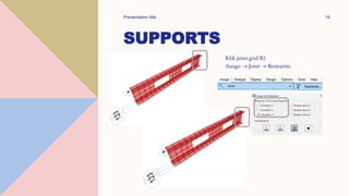 BIM struktur FINITE ELEMENT PADA PROFIL BAJA BERLUBANG | PPT