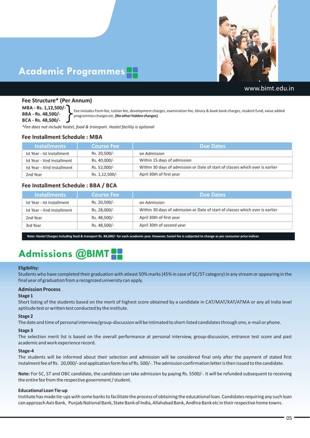 Bimt - best mba college gurgaon | PDF | Education industry | Industries