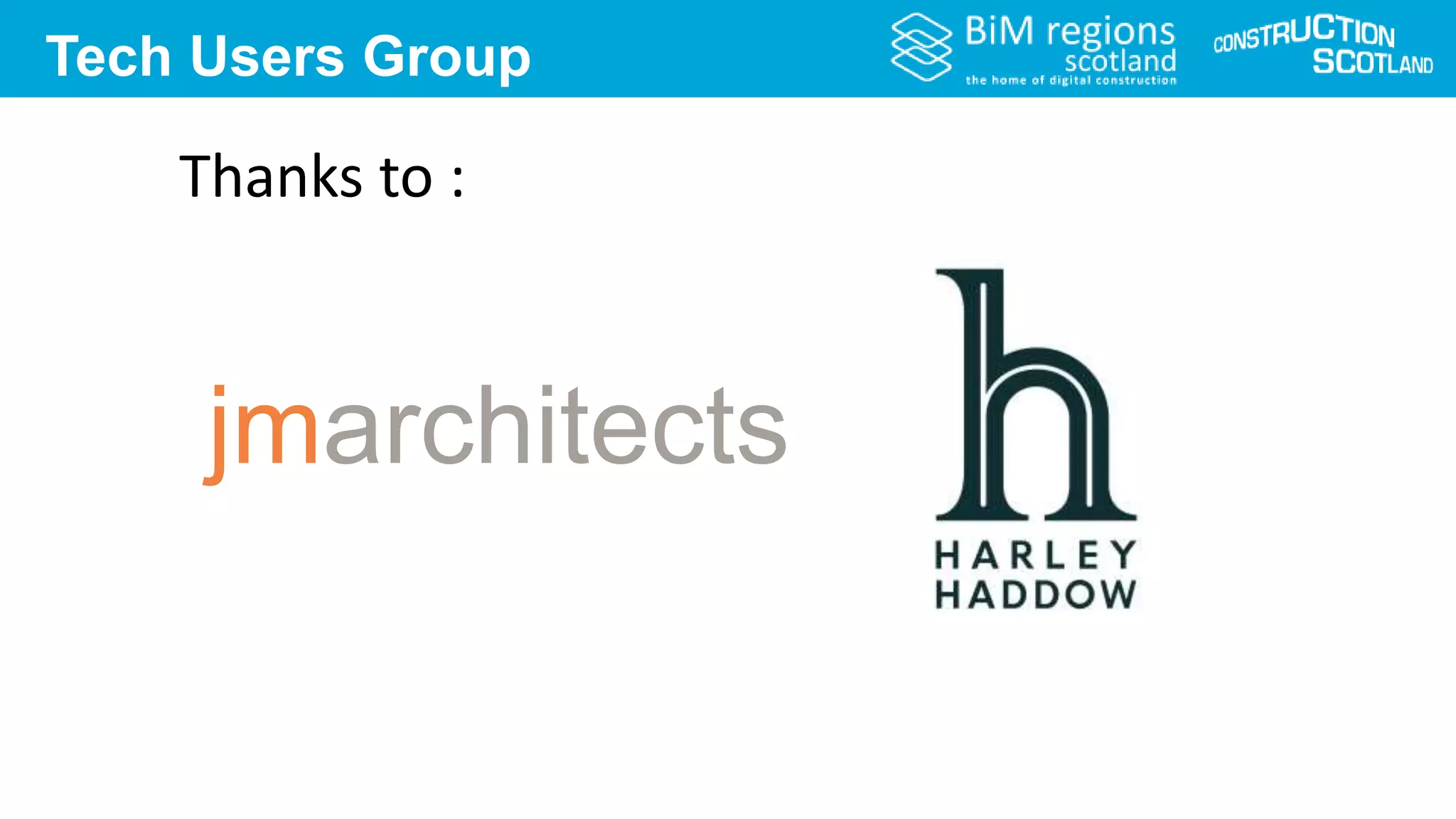 Bim tech users kick-off | PPTX