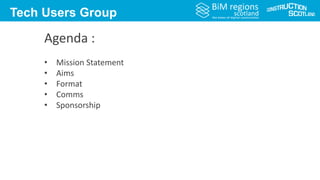 Bim tech users kick-off | PPTX