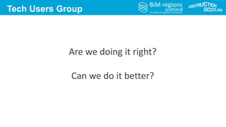Bim tech users kick-off | PPTX